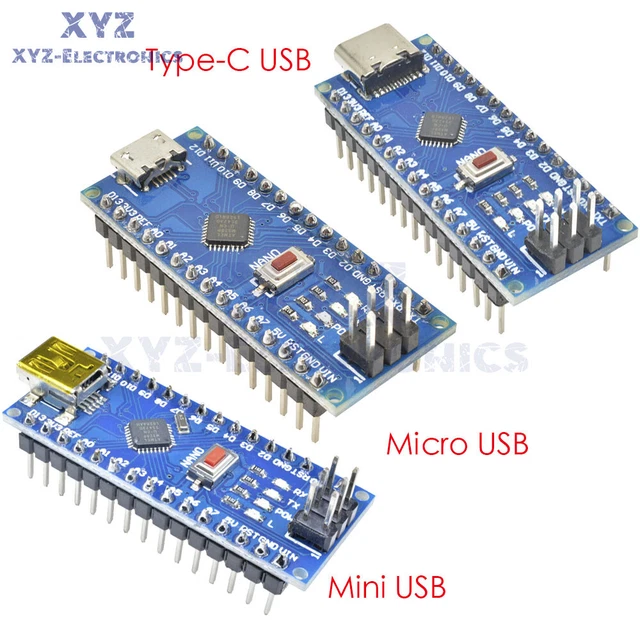CH340G NANO V3.0 ATmega328P Controller Development Board 5V 16M For ...