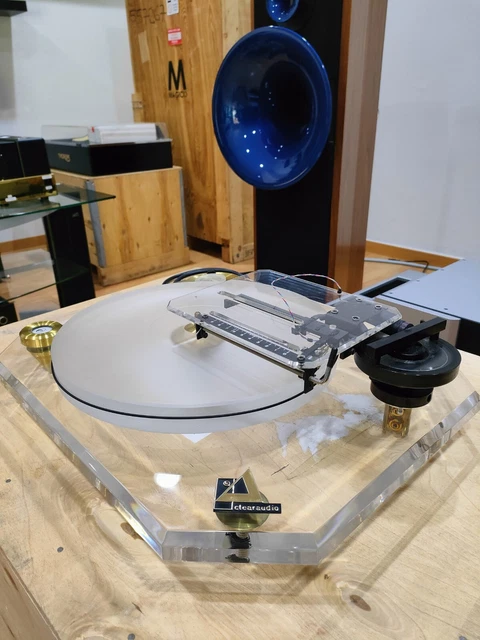 CLEARAUDIO EVOLUTION TURNTABLE Tangential Aura Needle Alpha With ...