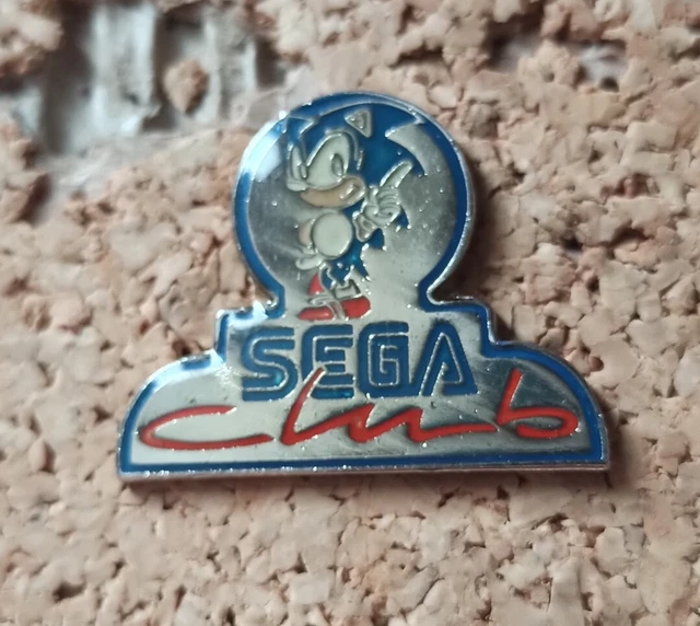 PIN'S SONIC CLUB Sega Console Jeux Vidéos Jeu Vidéo Console Game Retro ...