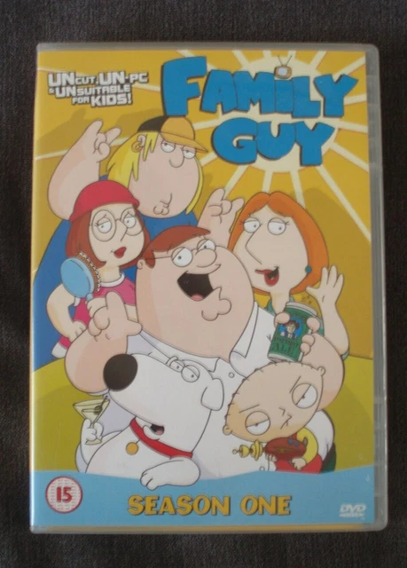 FAMILY GUY SEASON 1 DVD 2-disc box set VG Region 2 EUR 2,89 - PicClick IT