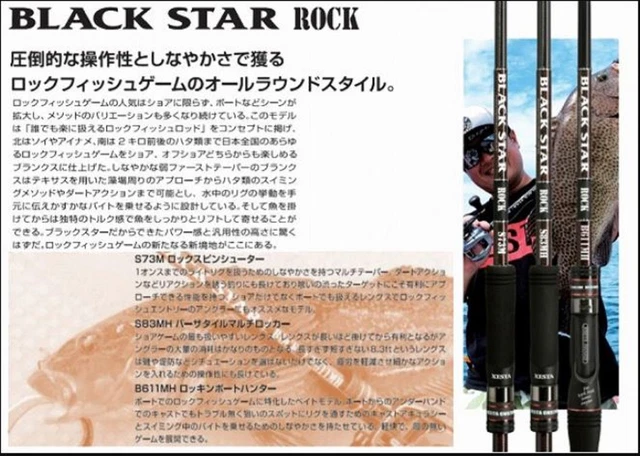 XESTA ROD SPINNEN Black Star Rock S83MH Versatile Multi Rocker (8069) EUR 293,30 - PicClick DE