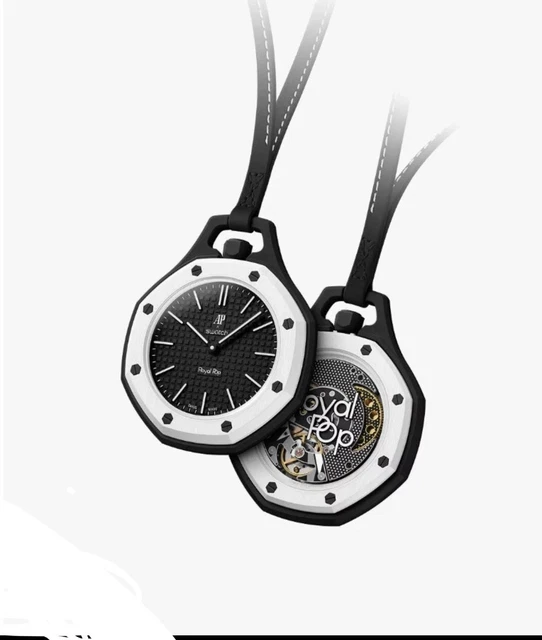 SWATCH X AUDEMARS Piguet AP Royal Pop Ocho Negro. FAST SHIP disponibile ...