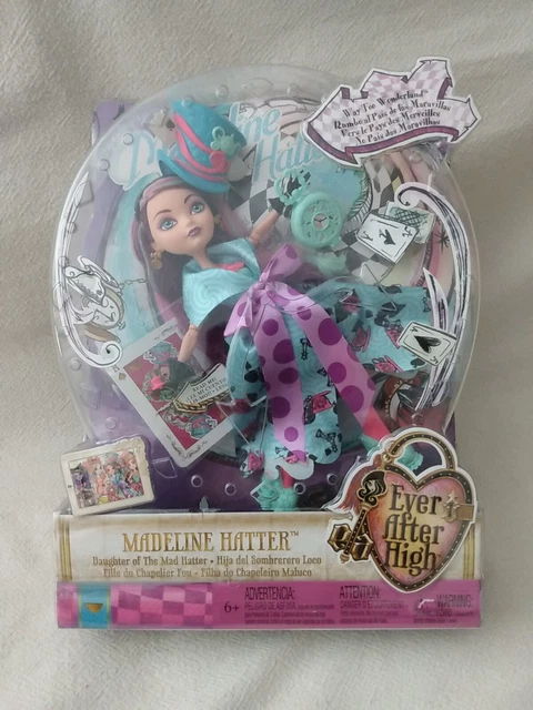 EVER AFTER HIGH Way Too Wonderland Madeline Hatter Doll New In Box NIB ...