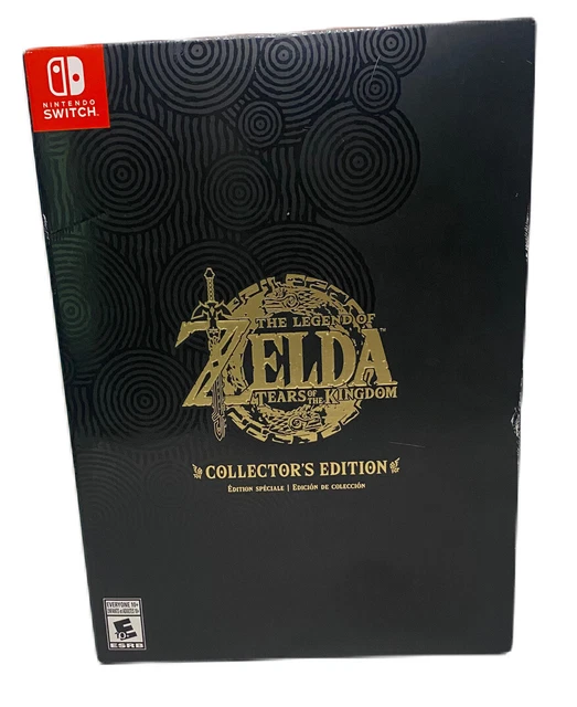 LEGEND OF ZELDA Tears of the Kingdom Collectors Edition (Nintendo ...