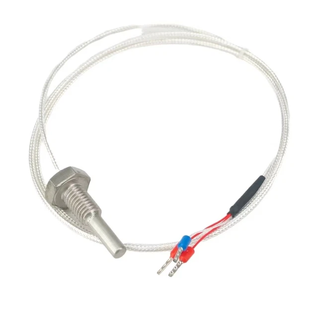 RTD PT100 P1000 M6-M20 Thread Screw Probe Temperature Sensor ...