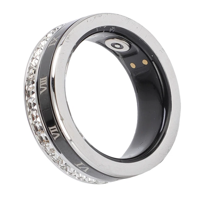 WEARABLE SMART RING Magnetic Quick Charging Smart Ring Fitness Tracker ...