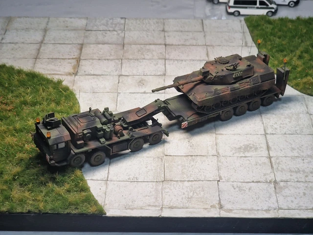 FAUN SLT 50 Bundeswehr +Panzer H0 1:87 Roco Minitanks EUR 35,00 ...