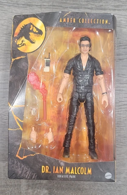 MATTEL JURASSIC PARK Amber Collection Dr Ian Malcolm 6" MIB £16.01 ...