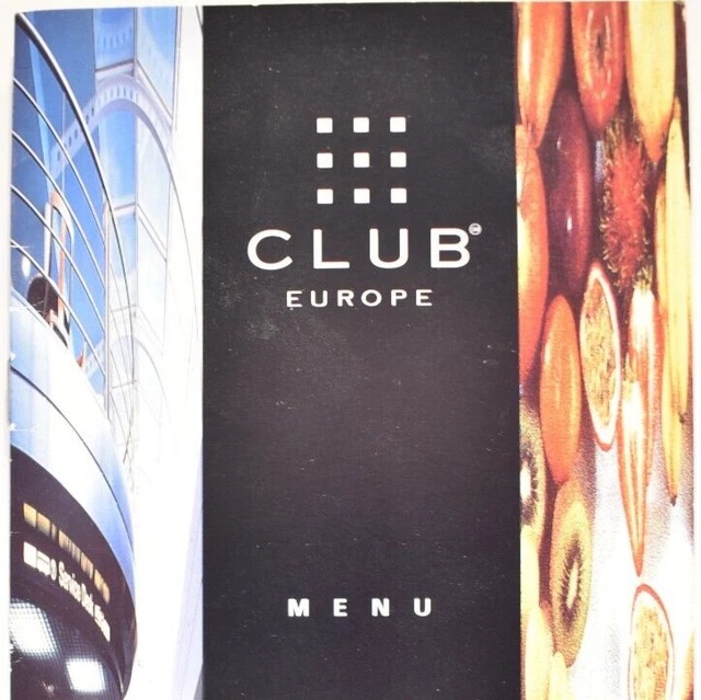 Vintage Airline Menus FOR SALE! - PicClick UK