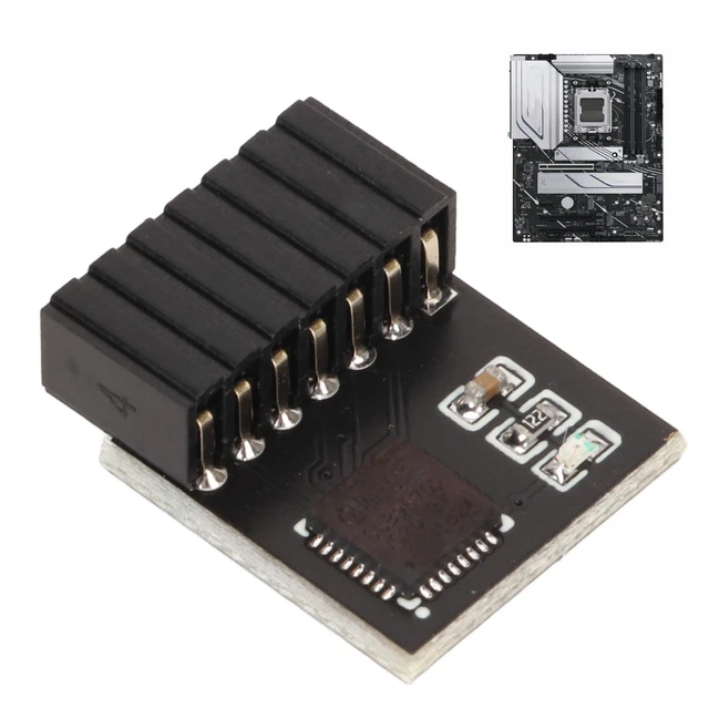 TPM 2.0 MODULE 14 Pin SPI Encryption Secure Storage Remote Card System Component EUR 17,84 ...