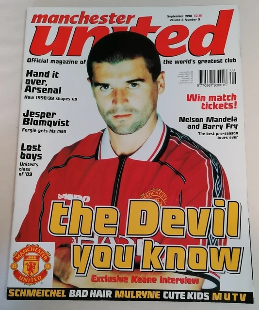 MAGAZINE - THE Official Manchester United Magazine Vol 6 N° 9 septembre ...
