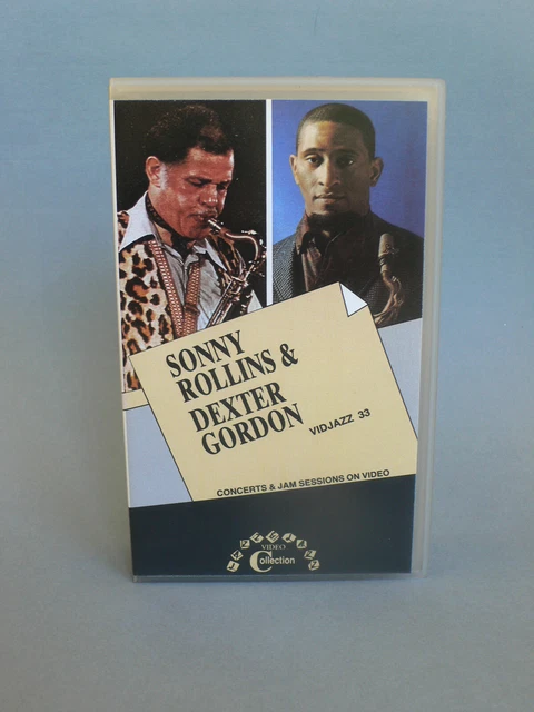 VHS SONNY ROLLINS Trio 1959 & Dexter Gordon Quartet / Quintet 1967 EUR ...