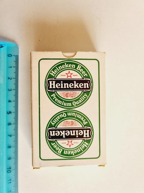 CARTE DA GIOCO Heineken Bier Bridge Poker Vintage Original Playing Card ...