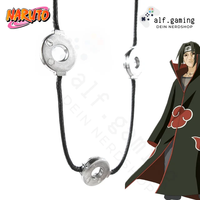 ITACHI UCHIHA NECK Chain Cosplay Naruto Anime Shipudi Akatsuki Chain ...