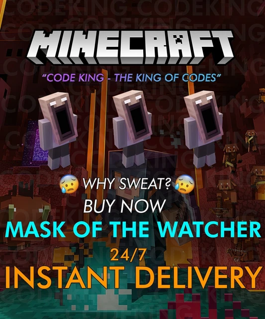 MINECRAFT JAVA & Bedrock Edition - Mask of the Watcher DLC for PC ...