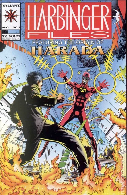 HARBINGER FILES HARADA #1 FN- 5,5 1994 image stock qualité basse EUR 3 ...