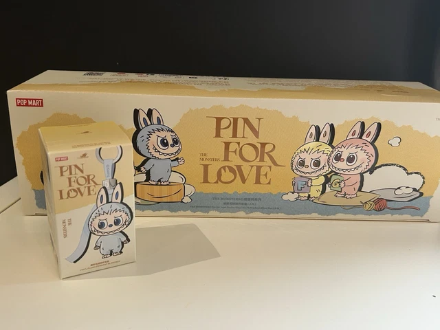 LABUBU PIN FOR Love GENUINE POPMART Blind Box Letters A-M New Sealed £ ...