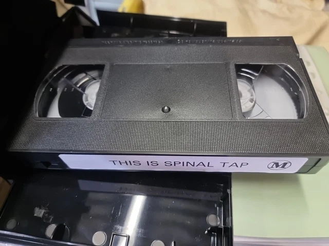 THIS IS SPINAL Tap VHS Tape (Rare) $35.00 - PicClick AU
