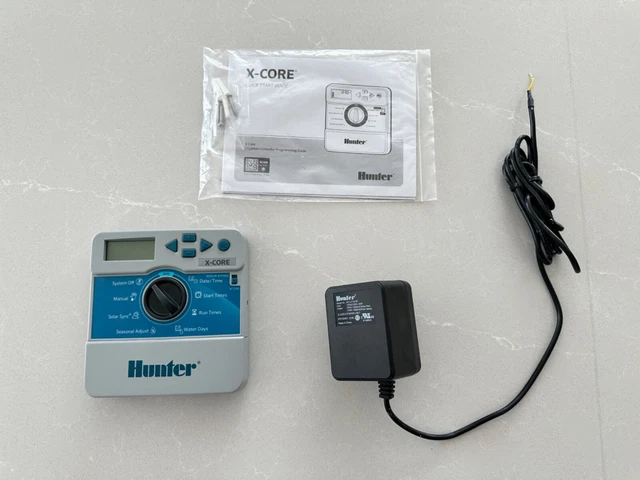 HUNTER X-CORE 4-STATION Zone XC-400i Sprinkler Irrigation Timer ...