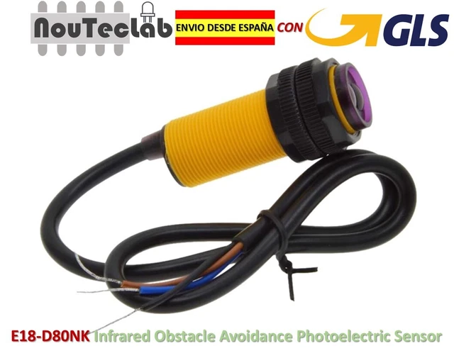 E18-D80NK INFRARED OBSTACLE Avoidance Photoelectric Sensor Proximity ...