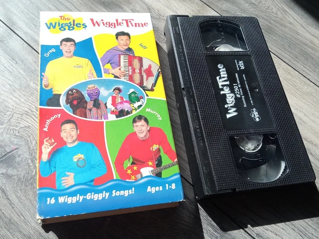 THE WIGGLES - Wiggle Time (VHS Tape, 1999) - 16 Fun Songs! HiT ...