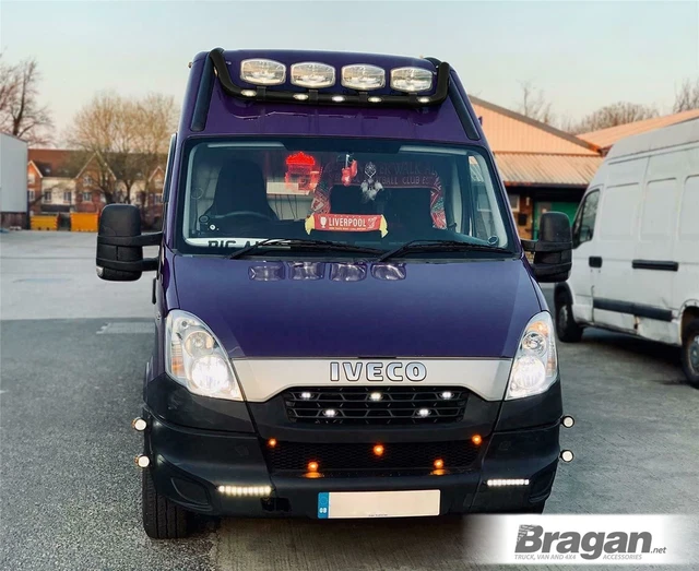 TOIT BARRE A1 + LED Spots + Leds Pour Iveco Daily 2006 - 2014 Van Moyen ...