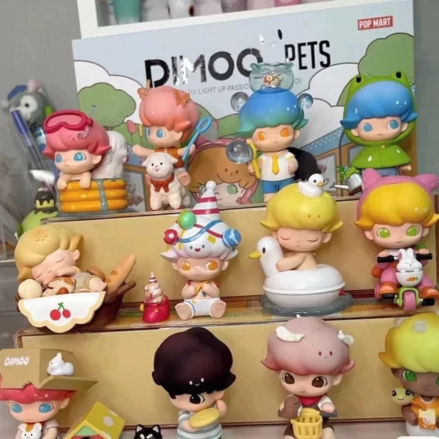 POP MART DIMOO Pets Vacation Series Blind Box Confirmed Figure Art Toys ...