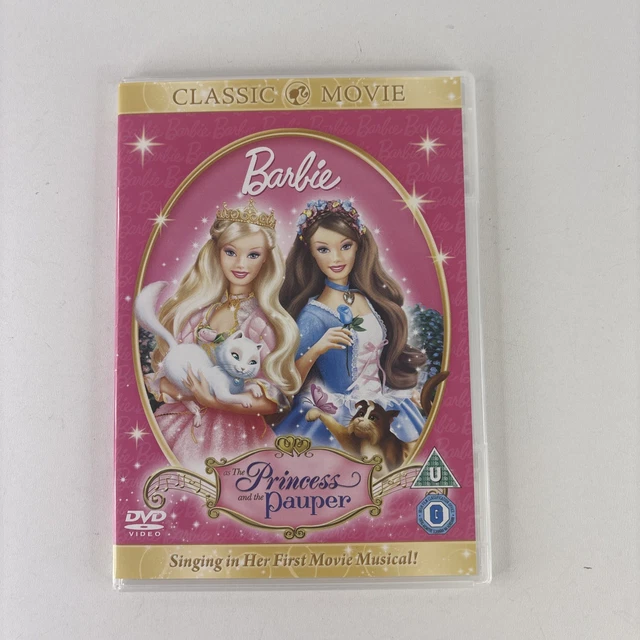 BARBIE CLASSIC MOVIE Collection DVD From Box Set - The Princess And The ...