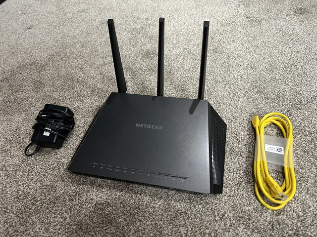 NETGEAR NIGHTHAWK AC1900 Smart WiFi Router Dual Band Model R7000 Free ...