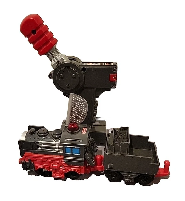 GEOTRAX REMOTE CONTROL Train Workin Town Railway Gray & Red W Coal Car ...