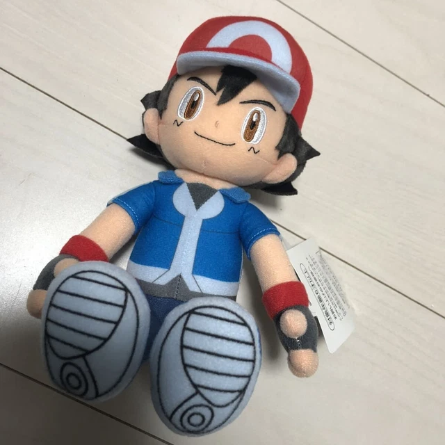 NEW POKEMON CENTER Satoshi Ash Ketchum Stuffed Toy Pokemon XY £158.01 ...