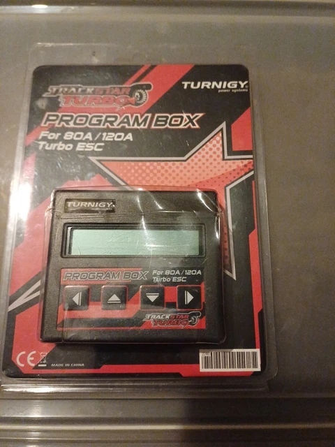 TURNIGY TRACKSTAR TURBO Esc Program Box £8.99 - PicClick UK
