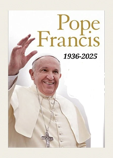 POSTCARD POPE LEO XIV Robert Francis Prevost And Pope Francis Vatican ...