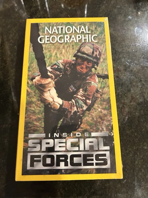 NATIONAL GEOGRAPHIC: INSIDE Special Forces - Documentary VHS NEW Sealed ...