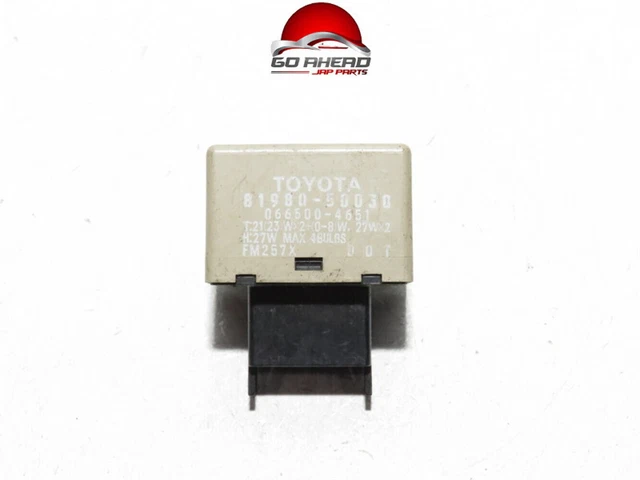 TOYOTA AVENSIS MK2 03-09 Toyota 8 Pin Flasher Turn Relay 8198050030 (8 ...