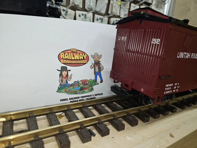 LGB 4076WC - Uintah Boxcar #212 - G Scale $118.52 - PicClick CA