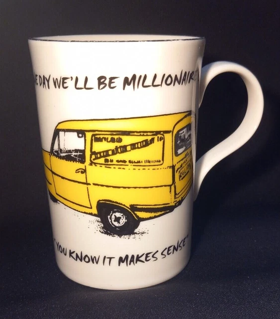 VINTAGE + VERY Rare Only Fools & Horses Mug - Reliant Robin - BONE ...