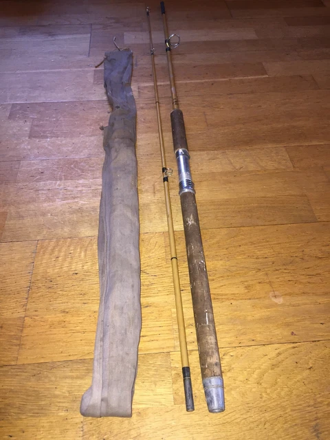 A RARE VINTAGE Henry Aiken Superflex Fishing Rod 7’ 2” £31.99 - PicClick UK