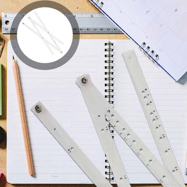 PAPER SCALING DRAWING Ruler Rulers Pantograph Folding Measuring £28.78 ...