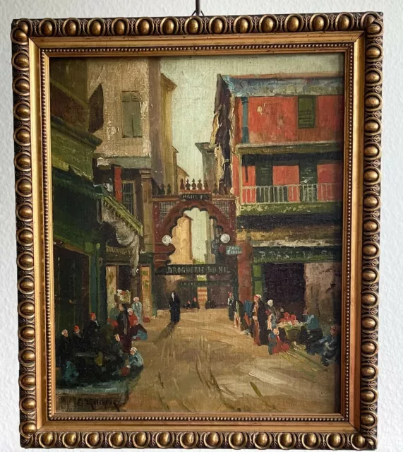 ORIENTALIST BAZAAR GATE Egypt Kairo Cairo Marokko Melchers Basar ...