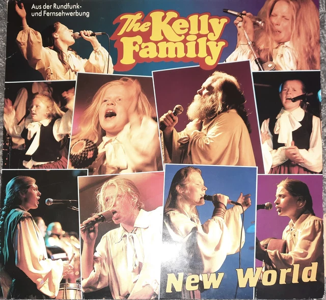 THE KELLY FAMILY - New World LP Paddy Michael Patrick Angelo Maite ...
