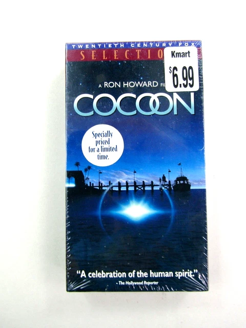 VTG COCOON VHS Sealed A Ron Howard Film Fantasy Aliens Sci Fi Watermark ...