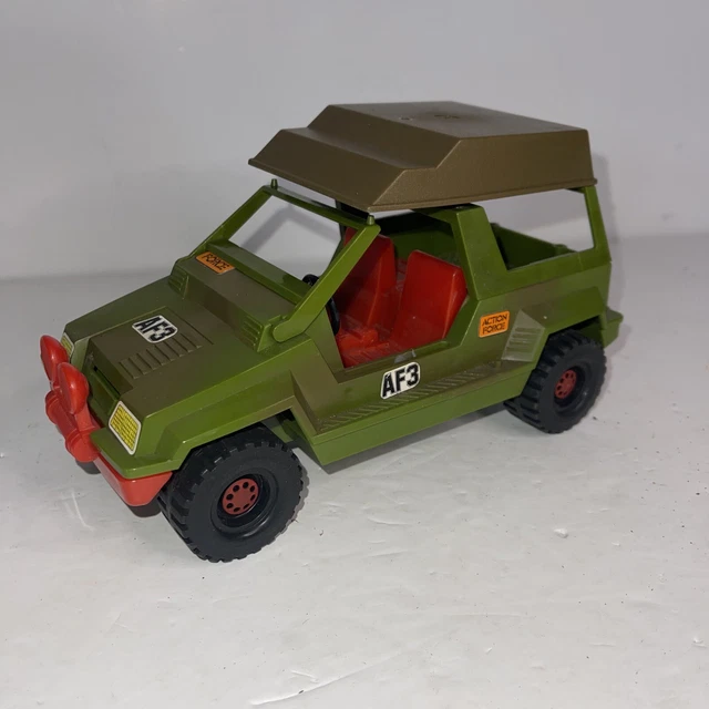 ACTION FORCE GI JOE AF3 SPECIAL PATROL VEHICLE SPV 1981 With Detachable ...
