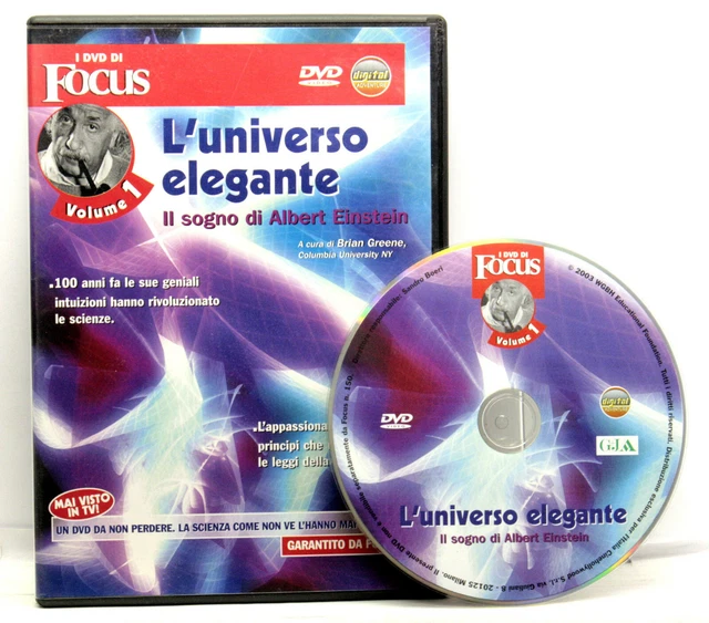 L'UNIVERSO ELEGANTE VOL.1 Il Sogno Di Albert Einstein Dvd Focus Ed Ita Ml3 73844 EUR 4,90 ...