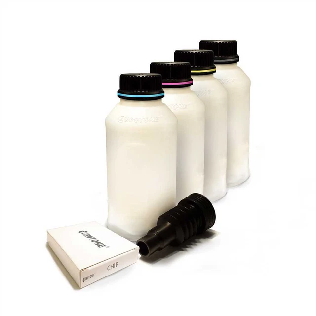 4X RECHARGE POUDRE + Puces pour Xerox WC6400X WC6400XF 6400XM WC6400XM ...