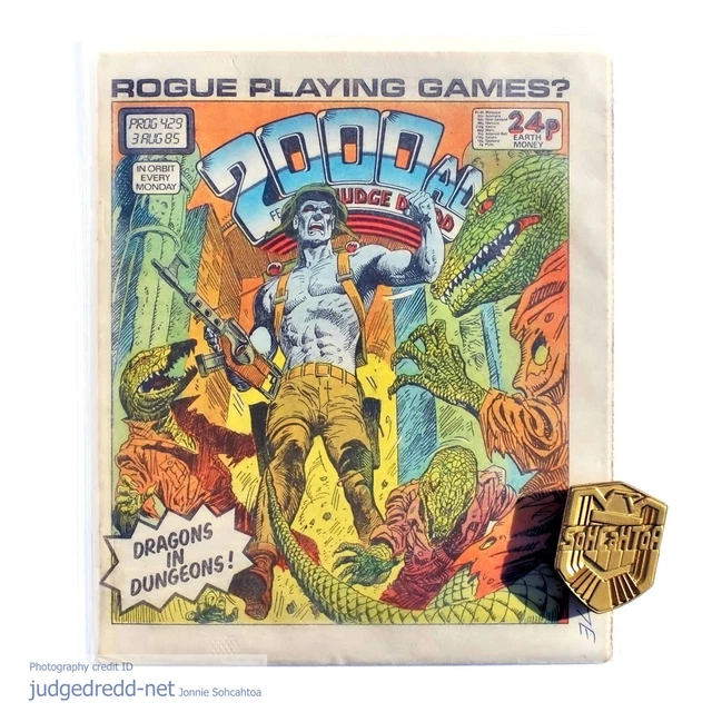 2000AD PROG 429 Judge Dredd Comic Very Good to Excellent Condition (A ...
