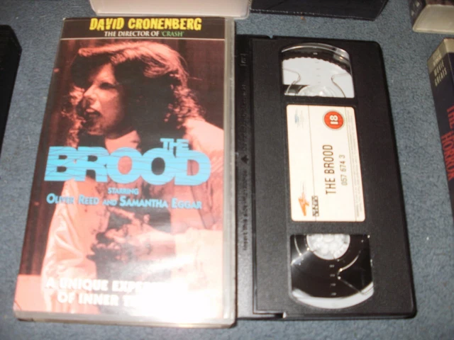 THE BROOD DAVID CRONENBERG OLIVER REED HORROR VHS £3.50 - PicClick UK