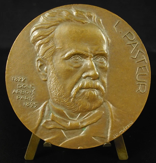 MEDAL LOUIS PASTEUR Microbiology DNA Acid Deoxyribonucleic Coeffin £91. ...