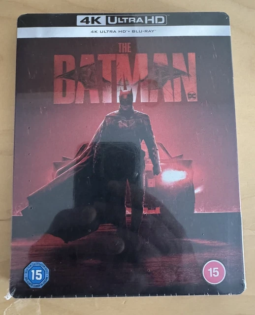 THE BATMAN (2022) 4K UHD & Blu Ray édition limitée Steelbook 3 disques région gratuit EUR 58,56 ...
