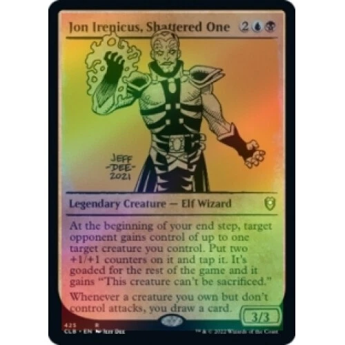 FEUILLE JON IRENICUS, Shattered One (vitrine) X4 Commander Legends ...